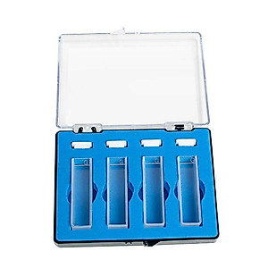 DONNGYZ Visible Spectrophotometer LDC Digital 721 Wavelength Range 350-1020nm Spectral Bandwidth 6nm Instruction Power Cord Glass Cuvette Wave Range Portable Digital Display Lab Analytical Equipment