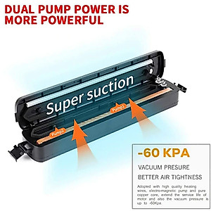HKM Brothers Multifunctional Vacuum Sealer Machine for Meat, Fish, Cold Storage and Vegetables.
