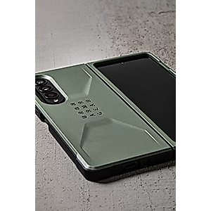 URBAN ARMOR GEAR UAG Designed for Samsung Galaxy Z Fold3 5G (2021) Case Civilian Sleek Ultra-Thin Shock-Absorbent Protective Cover, Mallard