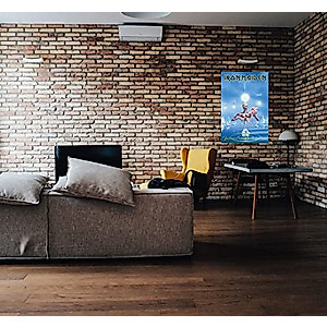 Iron Maiden - Music Poster (Seventh Son Of A Seventh Son - Album Cover) (Size: 24" x 36")