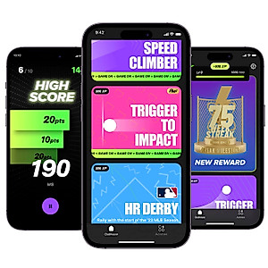 Diamond Kinetics SwingTracker Bat Sensor and Swing Analyzer with Free 1-Year Subscription for Baseball and Softball