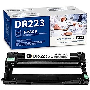 BERYINK Compatible High-Yield Drum Unit Replacement for Brother DR-223CL DR223CL DR-223 DR223 MFC-L3730CDW HL-3210CW HL-3230CDW HL-3270CDW HL-3290CDW DCP-L3550CDW MFC-L3770CDW Printer (1-Pack, Black)