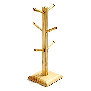 Norpro 7489 Wood Mug Rack