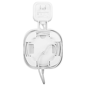HOLACA Outlet Wall Mount Hanger for eero 6 Dual-Band mesh Wi-Fi 6 Router, Space Saving Holder, Easy Moved, Cord Management for eero 6 Without Messy Wires and Screws (1 Pack)