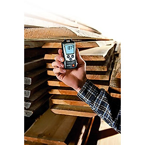 Testo 606-1 Wood & Material Moisture Meter w/Protective Cap, Batteries and Calibration Certificate