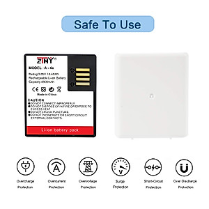 New Battery Rechargeable Replacement for Arlo Ultra, Arlo Ultra 2, Arlo Pro 3, Arlo Pro 4 VMC4040P VMA5400 VMC4350P VMC4050P VMC5040 VMS4240P Series 18.48Wh 3.85V 4800mAh