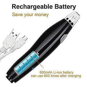 Electric Eraser for Artists, AFMAT Electric Eraser Kit,140 Eraser Refills, Rechargeable Electric Erasers for Drafting, Electric Pencil Eraser, Battery Operated Eraser for Drawing Pencils, Crafts, Arts