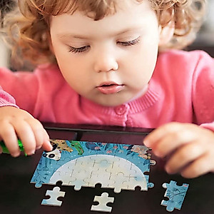 WZVZGZ Adults Jigsaw Puzzle 300 Piece Wooden Adults Children Puzzles,American Flag Eagle,Eagle USA,American Flag Eagle,Patriotic Eagle Flag,Educational Puzzle Family Game Gift for Adults and Kids