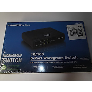 Cisco-Linksys EZXS55W EtherFast 10/100 5-Port Workgroup Switch