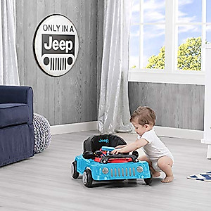 Jeep Classic Wrangler 3-in-1 Grow with Me Walker by Delta Chidlren, Blue