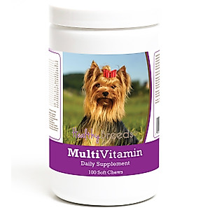 Healthy Breeds Yorkshire Terrier Multivitamin Soft Chew for Dogs 180 Count