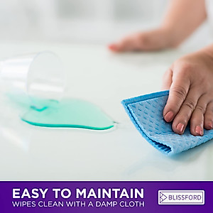 ShopBedding Plastic Mattress Protector - Heavy Duty, Twin Size Fitted Vinyl - Plastic Mattress Cover, Rubber Sheets for Bedwetting Adult or Child, 100% Waterproof Sheets for Bed - Blissford