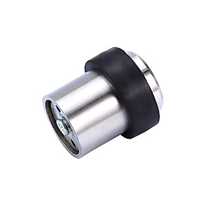 Door Stopper Stainless Steel Cylindrical Floor Door Stop 1.8" Pack of 10