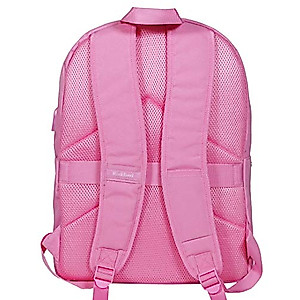 Rockland Classic Laptop Backpack, Pink, Large