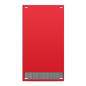 Head Case Designs Officially Licensed AC Milan Red and Black Art Matte Vinyl Sticker Gaming Skin Decal Cover Compatible with Xbox Series S Console