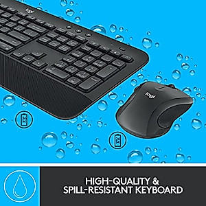 Logitech MK545 Advanced Wireless Keyboard and Mouse Combo