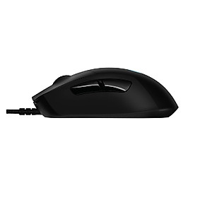 Logitech G403 Hero Wired Gaming Mouse, Hero 16K Sensor, 16000 DPI, RGB Backlit Keys, Adjustable Weights, 6 Programmable Buttons, On-Board Memory, Braided Cable, PC/Mac/Laptop - Black