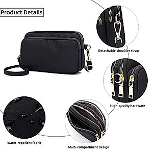 MINTEGRA Crossbody Bag for Women, Lightweight Purses Nylon Small Shoulder Bag Satchel