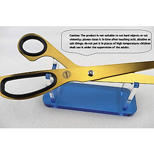 Fengtaiyuan J01 Scissors, 8in Gold, Stainless Steel, offices, households, DIY, embroidery, Dressmaking (J01)