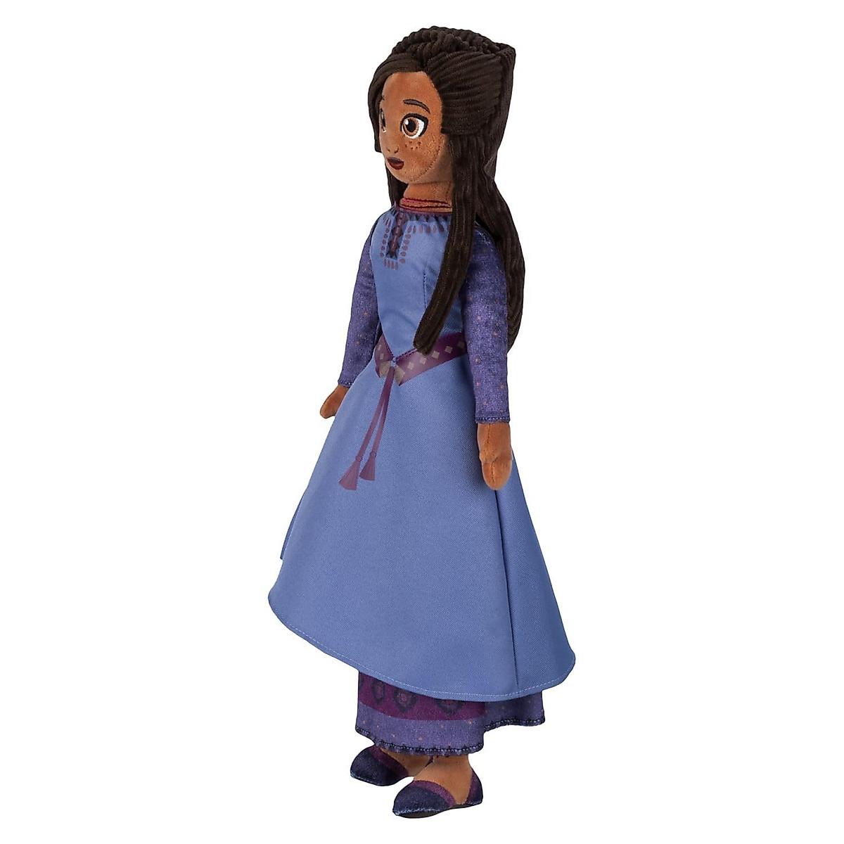 Disney Store Official Asha Plush Doll from Wish - Detailed 17-inch Soft Toy - Perfect Collectible Gift for Fans & Kids - Enchanting Character Design