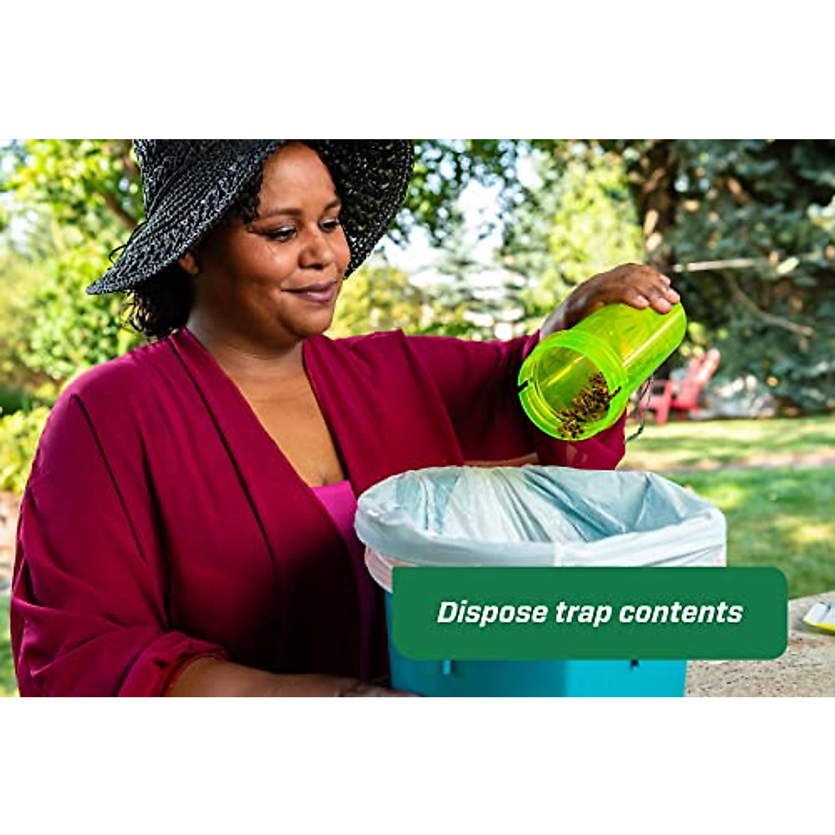 RESCUE! Yellowjacket Attractant Reusable Yellowjacket Traps – 4 Week Supply