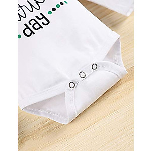 oklady My First St Patricks Day Baby Boy Outfit Gentleman Romper with Suspender Pants 1st st Patricks Outfits Sets