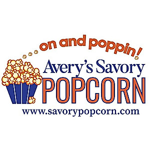 Avery’s Savory Popcorn Made Fresh in Dallas TX 2 pack (Cheddar, Caramel)