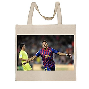 FC Carino Alexis Sanchez - A Nice Graphic Cotton Canvas Tote Bag FCA #FCAG702778