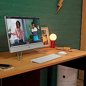 HP 24-inch All-in-One Touchscreen Desktop, 12th Intel Core i5-1235U (Up to 4.4 GHz), 16 GB RAM, 1TB SSD, Windows 11 Home (White)