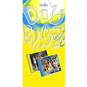 DREAMUS KEP1ER - DOUBLAST (2nd Mini) Jewel case ver. CD (Random ver), (CMAC11749), 173x240 mm