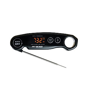 PIT BOSS Digital Meat Thermometer, Black