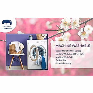 BedDecor Luxury 400-TC Egyptian Cotton 3PC Embroidered Duvet Cover Set with Beautiful 2-Stripe Embroidery(Hot Pink, Full/Queen)