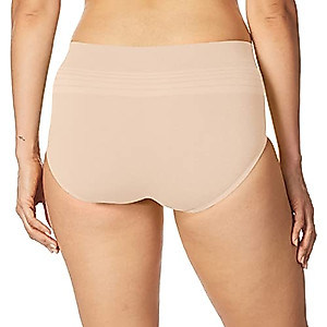 Warner's womens No Pinching No Problems Dig-free Comfort Waist With Lace Smooth and Seamless Brief Rs1501p Underwear, Butterscotch, Medium US