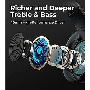 HECATE by Edifier G30 II Wired Gaming Headset, 7.1 Virtual Surround Sound Gaming Headphones with Detachable Noise Cancelling Microphone for PC/MAC/PS4/PS5, RGB Lighting