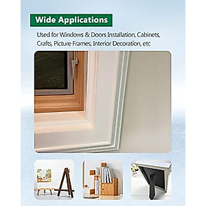 meite 23 Gauge Pin Nails, 1-3/16-Inch Micro Headless Pins for Pin Nailer - Copper Plated Pins Nails for Nail Gun, Ideal for Fine Woodworking and Trim Work (10,000 PCS)