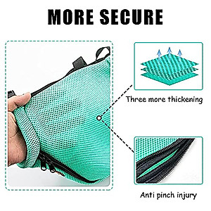 AWOOF Cat Grooming Bag Adjustable Cat Bathing Bag Anti Scratch & Bite Polyester Soft Durable Mesh Cat Shower Bag for Small Medium Large Cats Nail Trimming Ear Cleaning Medicine Taking