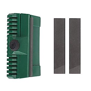 TOPINCN Electric Chainsaw Chain Guide Bar Rail Dressers File Chainsaw Chain Synchrotron Track Guide Repairer Tool Suit