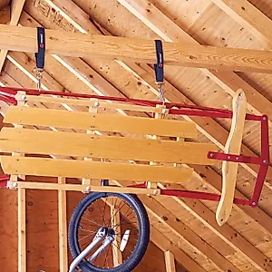 VELCRO Brand VEL-30688-USA Easy Hang Heavy Duty Straps Garage Storage and Organization, Extension Cord Holder, Pool Hoses, Tools, Shed, 2pk Large Holds 300lbs, Black