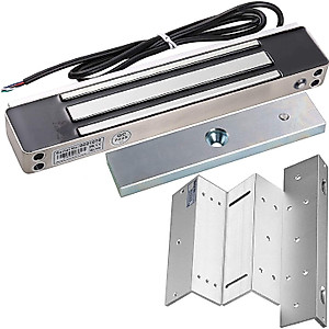 UHPPOTE IP65 Rated Waterproof Outdoor Gate Electric Magnetic Lock Access Control System Kit with Remote Control