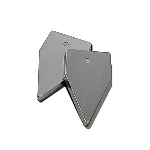 AccuSharp 003 Knife Sharpener Replacement Blades - High-Grade Industrial Tungsten Carbide Sharpener Blades - 2 Reversible Blades - 1 Pack