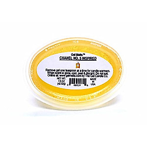 3 Pack CHANEL NO. 5 INSPIRED Aroma Gel Melts For Warmers And Burners By The Gel Candle Company PEEL, MELT AND ENJOY