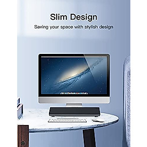 BS.Neytuel Soundbar for TV with Bluetooth Speakers for TV Home Theater Audio Surround Sound System Small Sound Bar with Subwoofer for TV PC Projectors Tablets,Remote Control