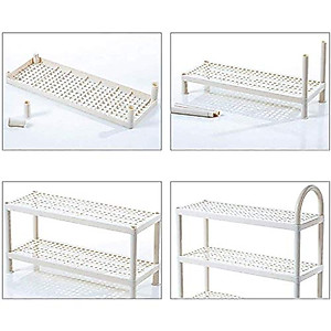 DINGZZ Shoe Cabinet Household, Doorway Dormitory Bedroom Stitching Storage Removable Storage Shoe Rack