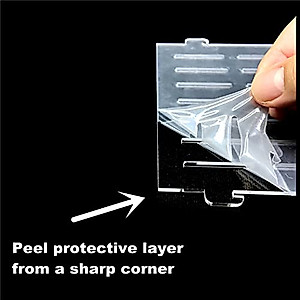 Reefing Art Magnetic Acclimation Breeder Box 4.5" / 8" /12" for Fish Anemone Coral Strong N52 Magnets for 1/2" Glass (8"x6"x6")