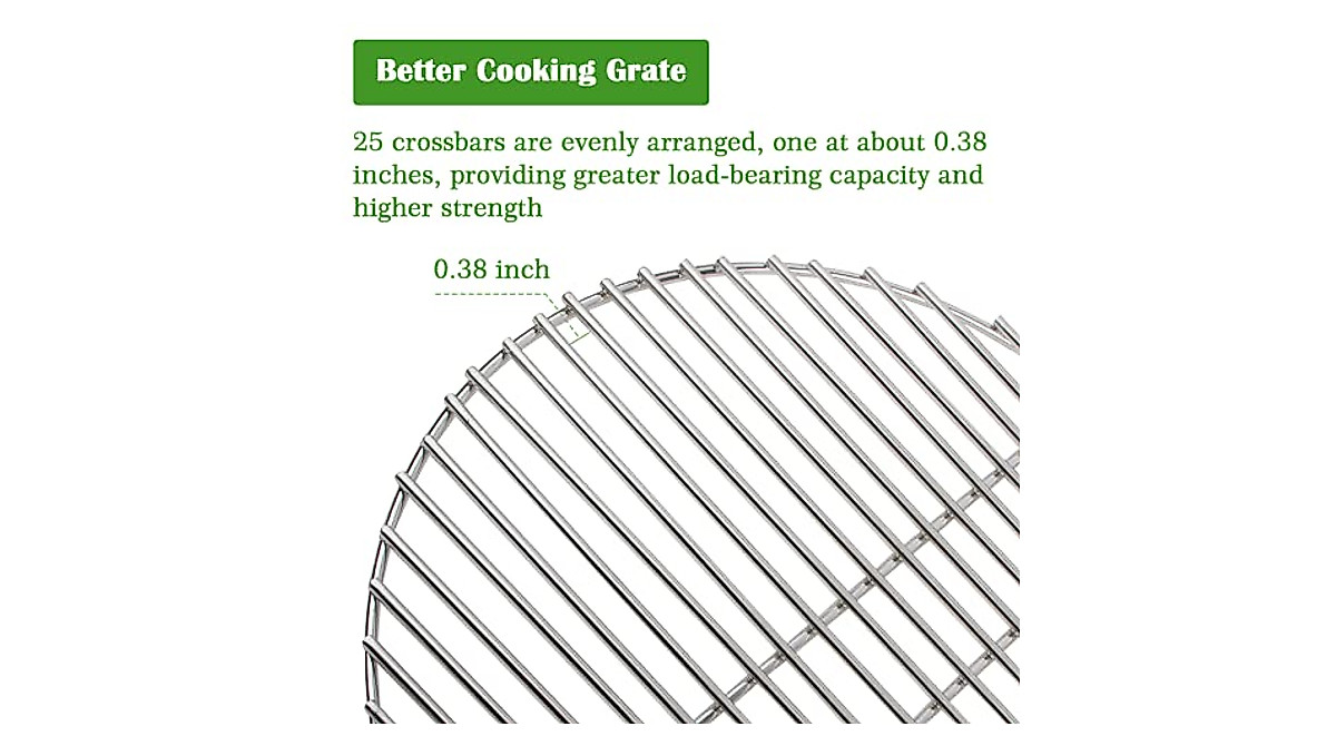 OLIGAI Stainless Steel Grill Grate for Big Green Egg