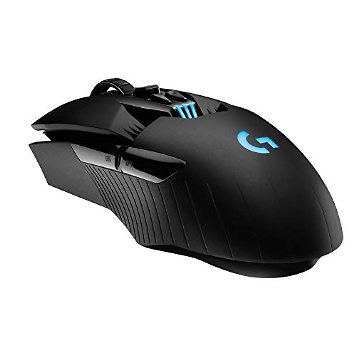 Logitech G903 Lightspeed Wireless Gaming Mouse, Hero 16K Sensor, 16000 DPI, RGB, Lightweight, Programmable Buttons, 140-Hour Battery Life, Rechargeable, Ambidextrous, PC/Mac, Black