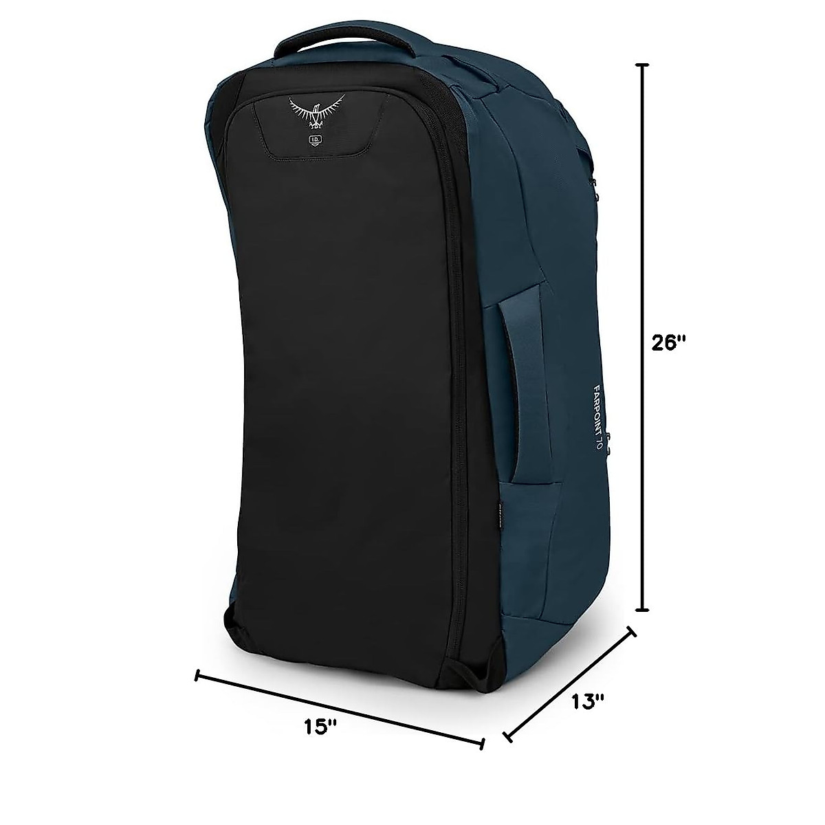 Osprey Farpoint 70 Men's Travel Backpack, Muted Space Blue