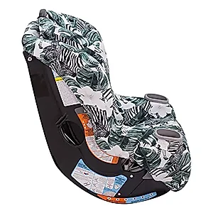 JYOKO Kids Cover Liner for car seat Compatible with Graco Extend2fit, 100% Cotton Made (Zebra)