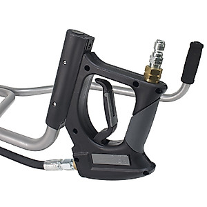 B E Pressure 85.403.011 Whirl-A-Way with Casters, 4000 psi, 180 Degree F Temperature, 8.0 GPM, 20", Yellow