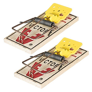VICTOR Easy Set Mouse Trap - 2Pk